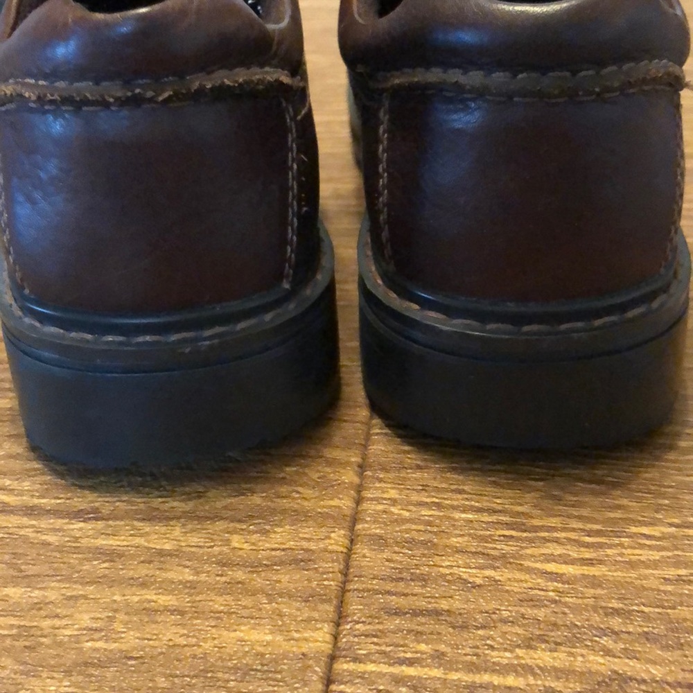 Rj Colt Tumbled Leather Lace Up Shoes Size 9 M - Gem